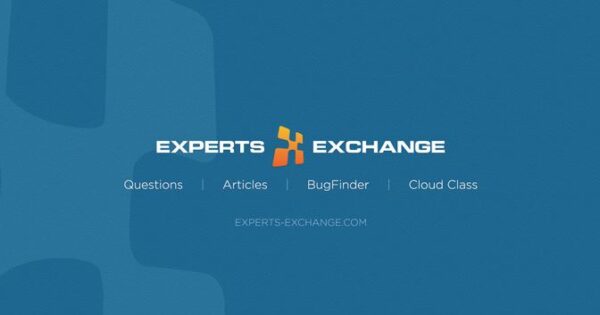 Hey Experts Exchange!
